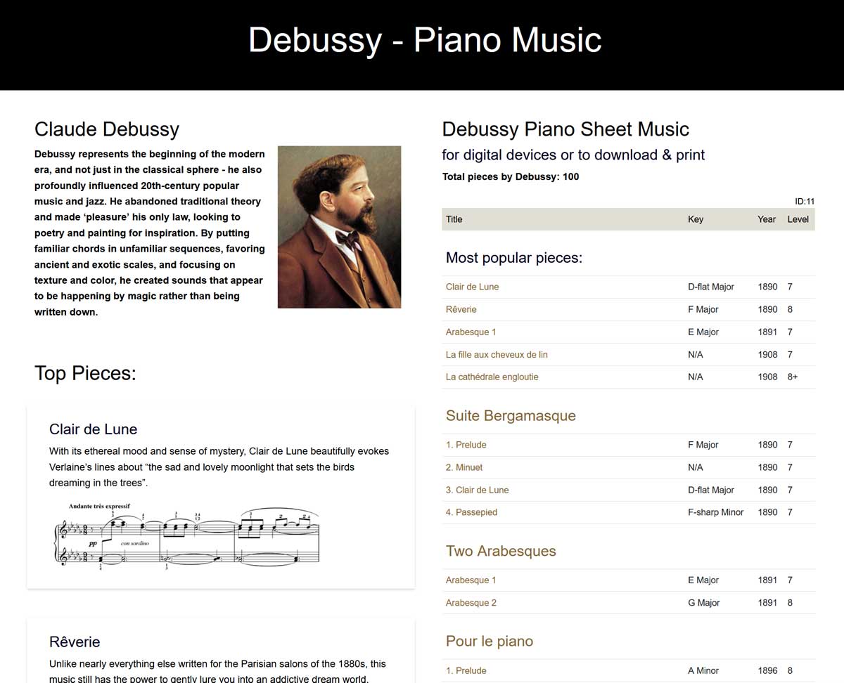 Debussy’s Magical Sounds | Piano Street Magazine