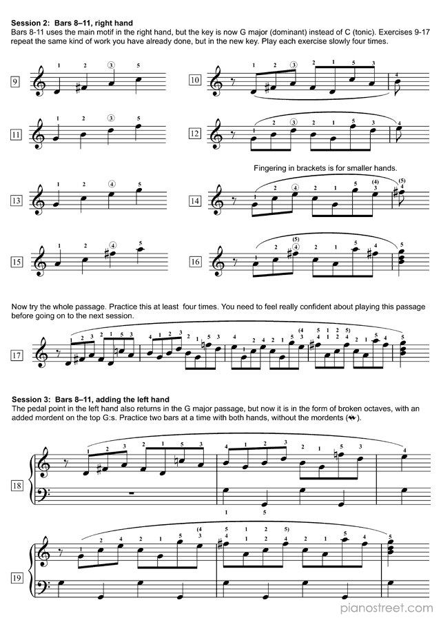 Bach: Small Prelude in C Major, - Sheet Music